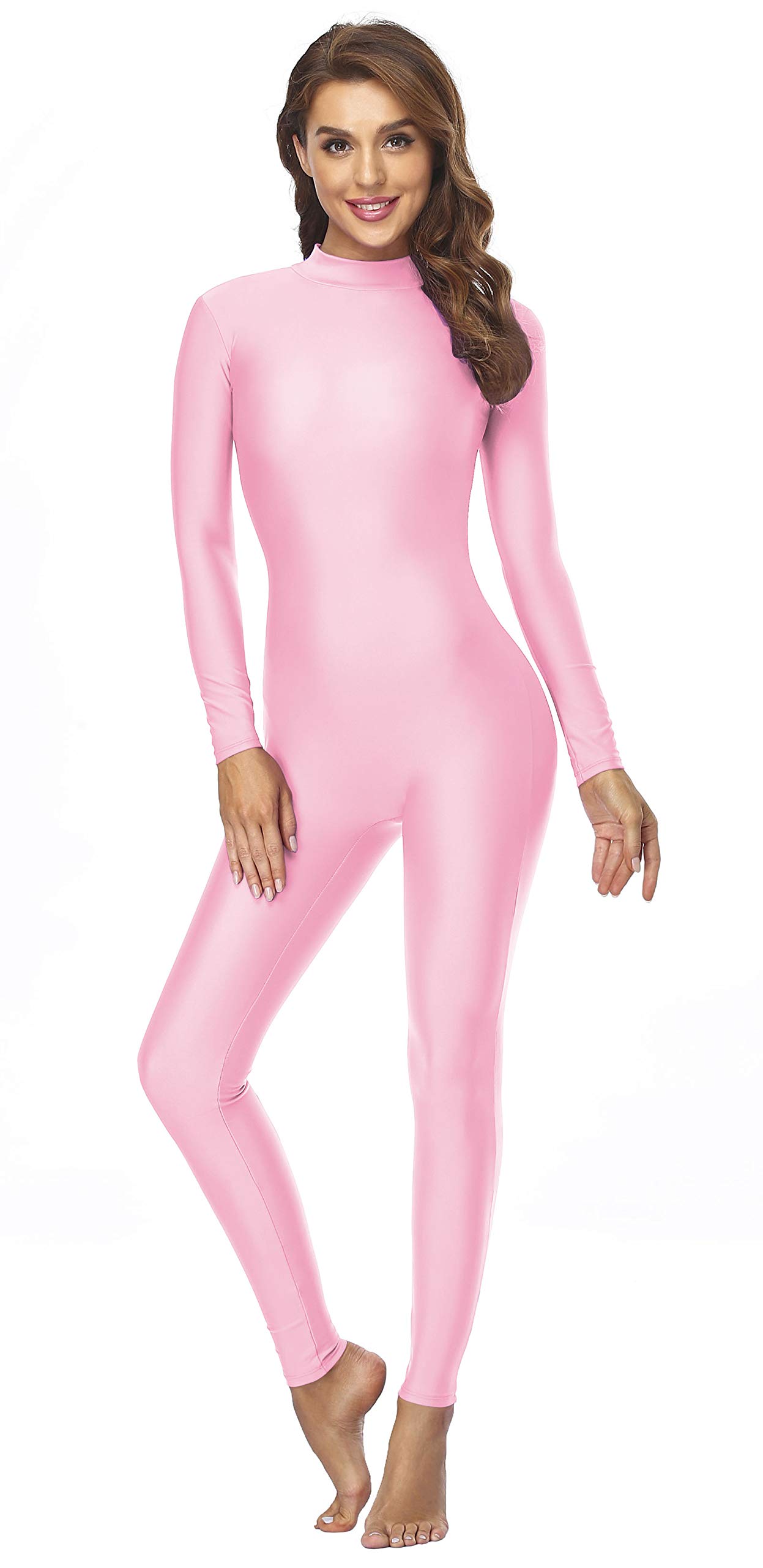 Snapklik.com : Speerise Adult High Neck Zip One Piece Unitard Full Body ...