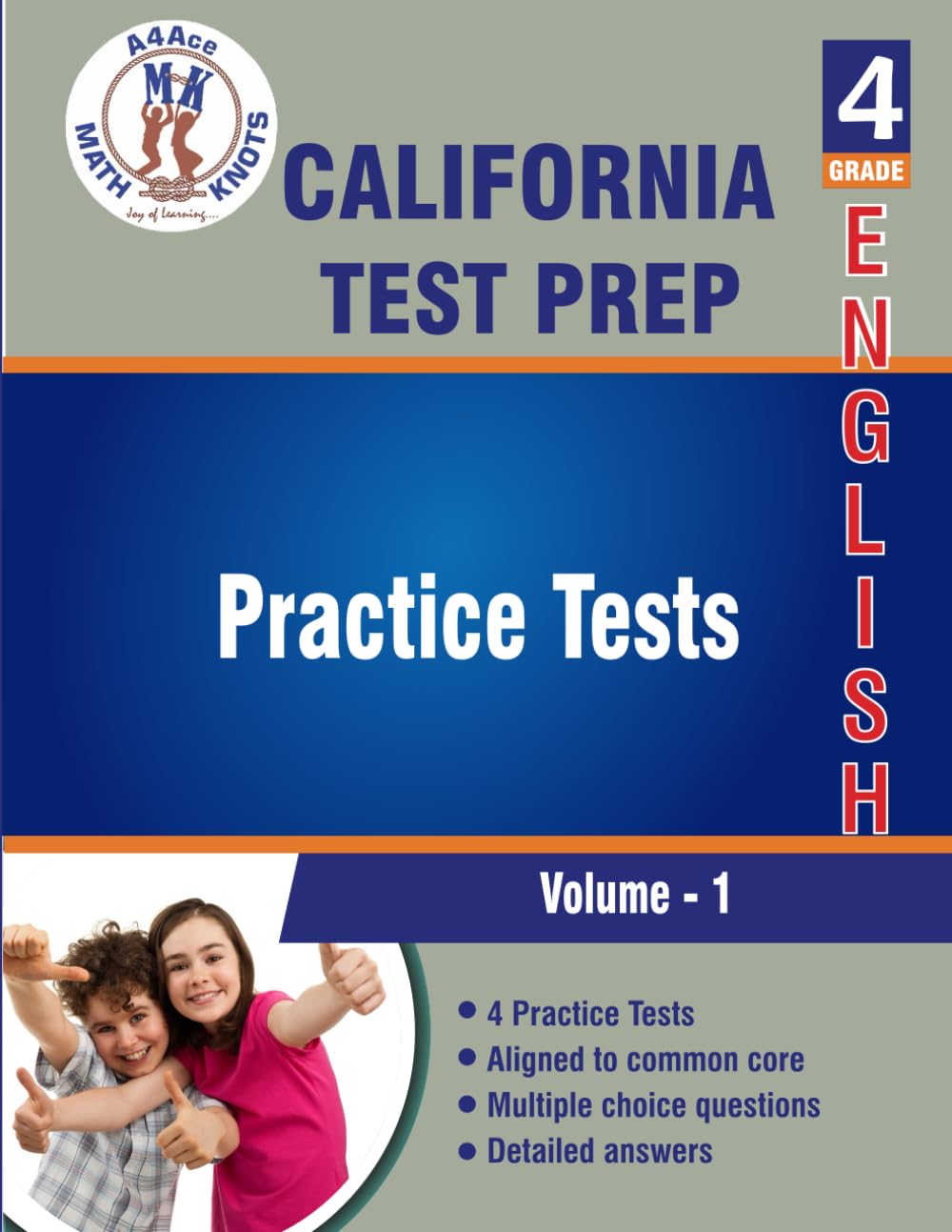 California State Test Prep , 4th Grade ELA Practice Tests: Volume 1 ...