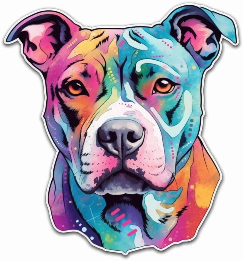 Amazon.com - Yoonek Graphics American Staffordshire Terrier American ...