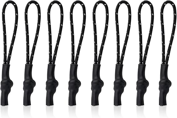 Amazon.com: 8pcs Zipper Pulls, Nylon Zipper Tags Pulls Reflective ...