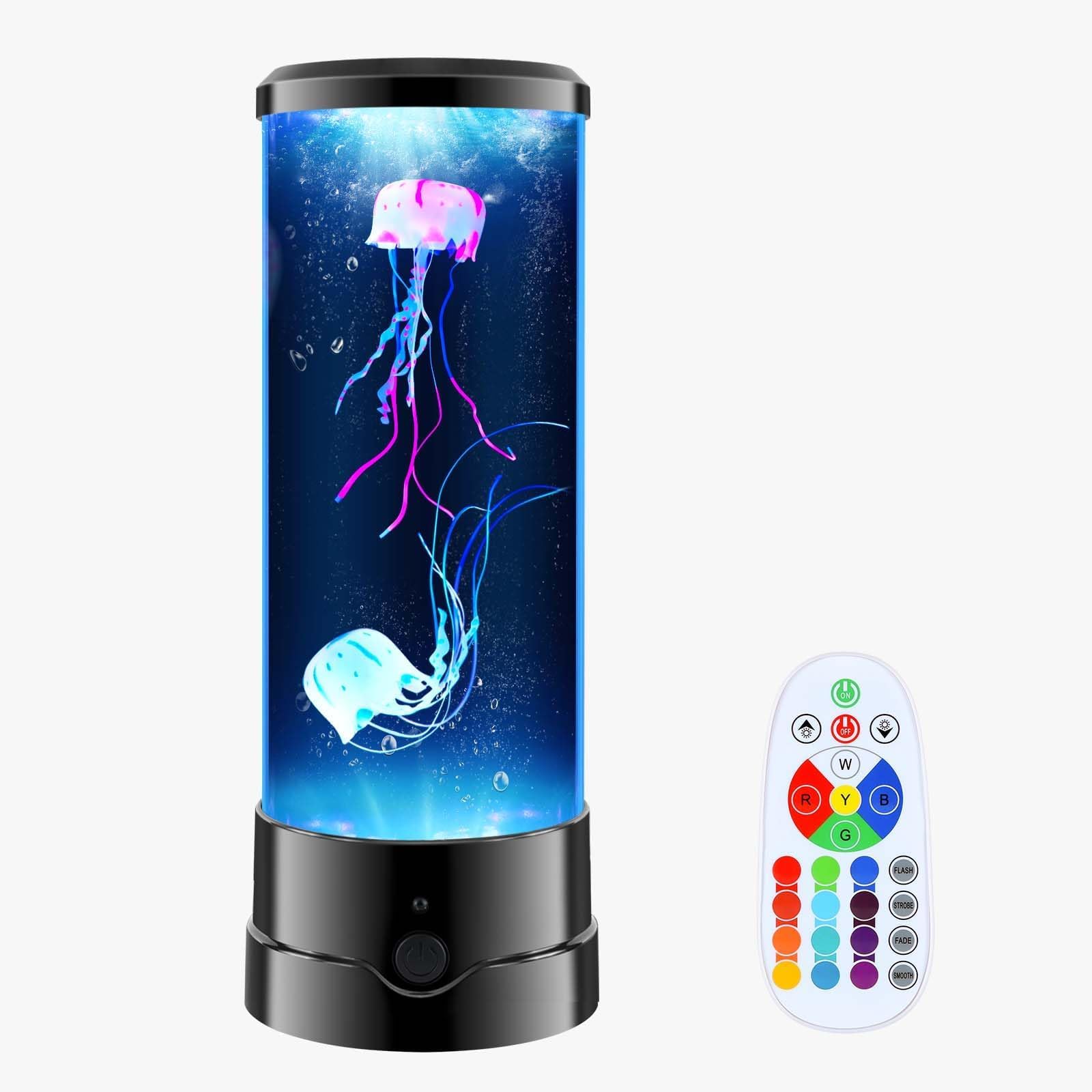 Gifts for Women Men, Jellyfish Lamp with RGB Color Changing, Ocean ...