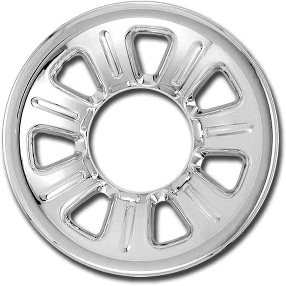Amazon.com: Upgrade Your Auto 15-inch Chrome Wheel Skins (Set of 4) for ...