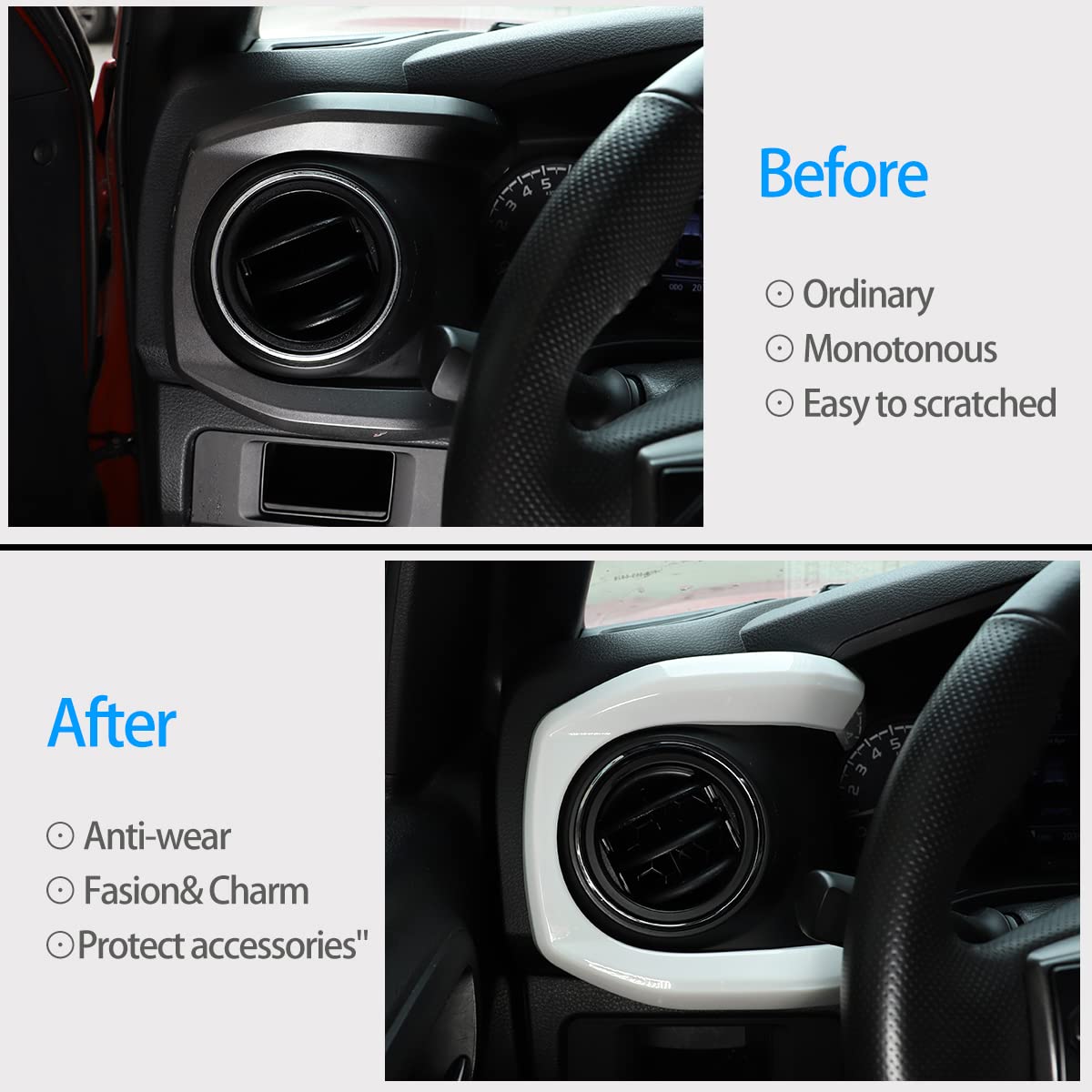 Snapklik.com : CHEAYAR Center Console Dashboard Panel Trim Interior ...