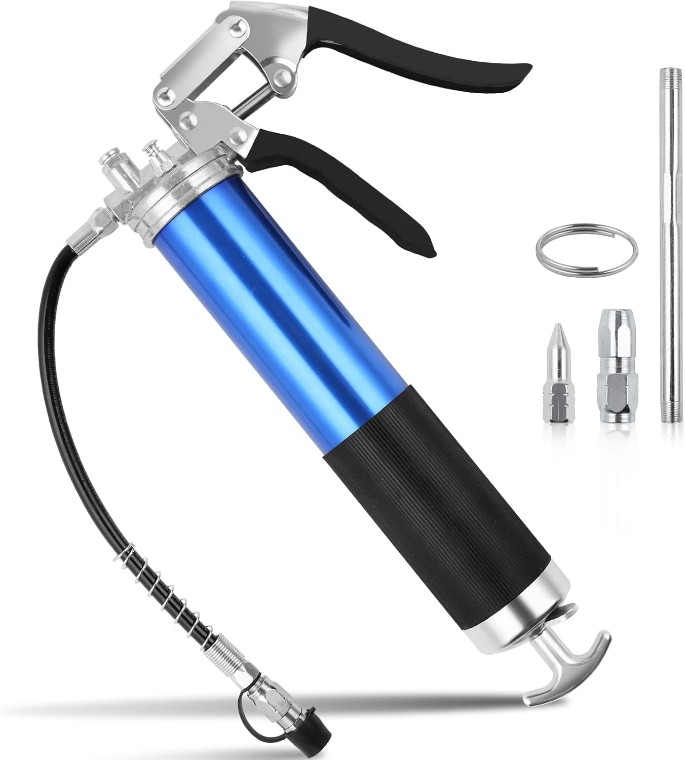 Yakimz Einhand Fettpresse mit Pistolengriff 8000PSI Handhebelfettpresse ...