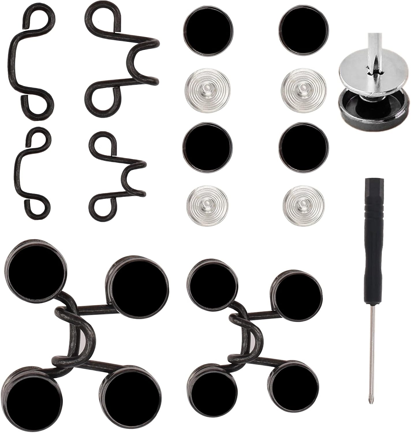 Amazon.com: ZningEsxi Waist Buckle Extender 2 Sets No Sewing Adjustable ...