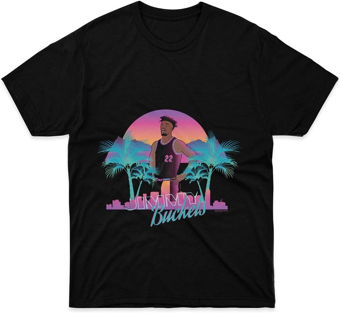 Mens Womens Tshirt Jimmy Apparel Butler Cotton 'Buckets' Tee Multicolor ...
