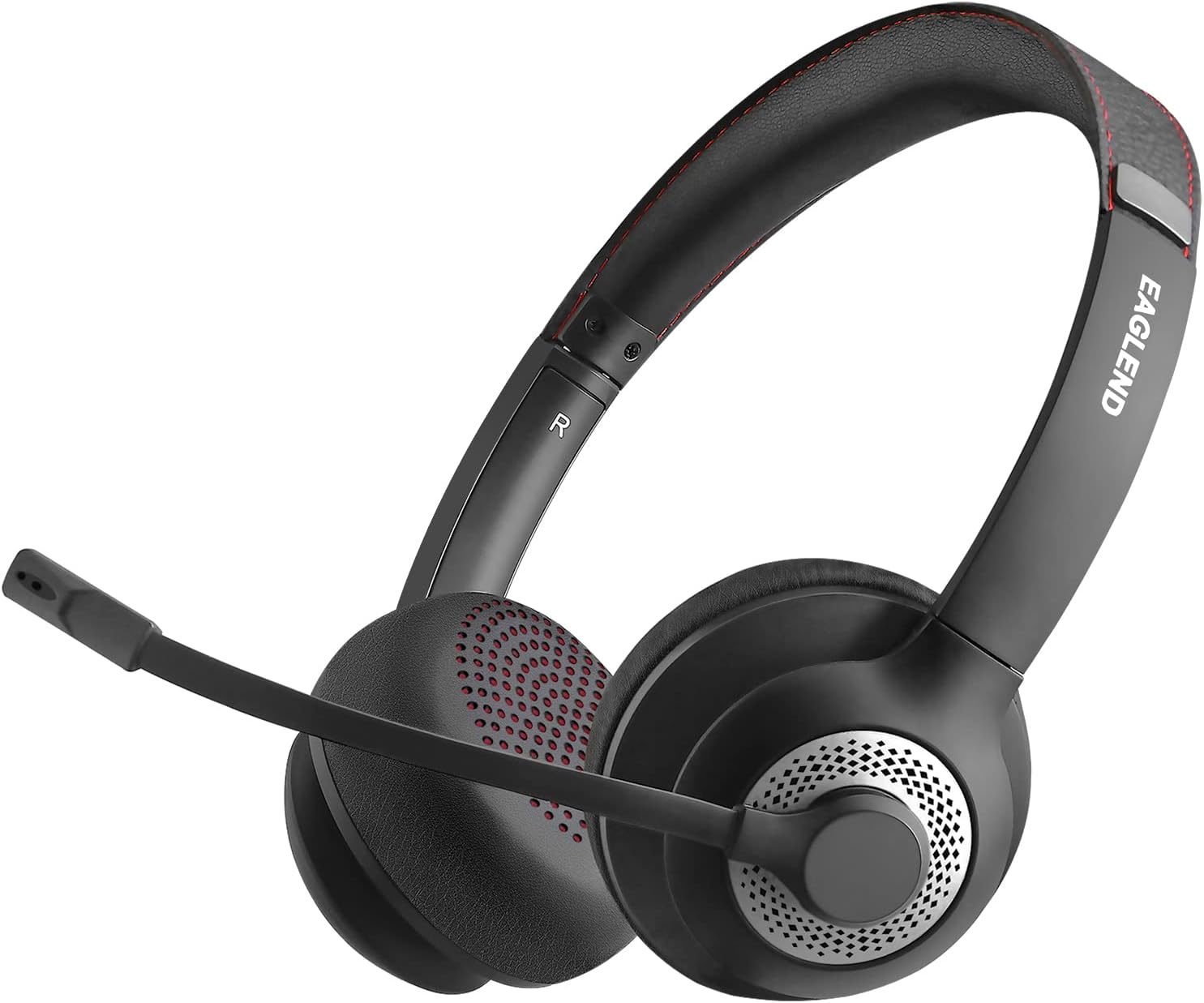 Amazon.com: Bluetooth Headset with Microphone, Wireless Headphones with ...