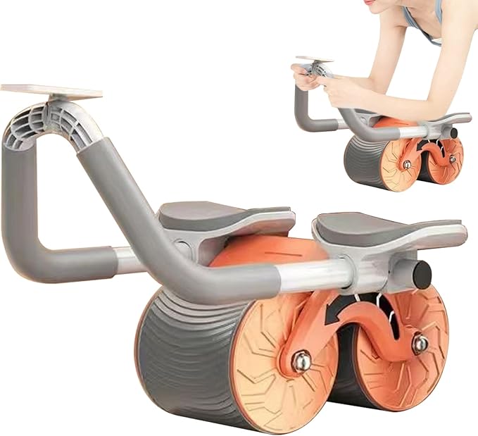 1PC Automatic Rebound Abdominal Wheel Ab Wheel Elbow Support Rebound ...