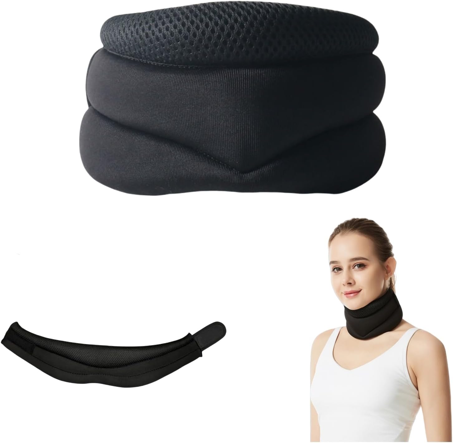 Ryfpdml Neck Support for Snoring, Necksupport Anti Snoring Neck Support ...