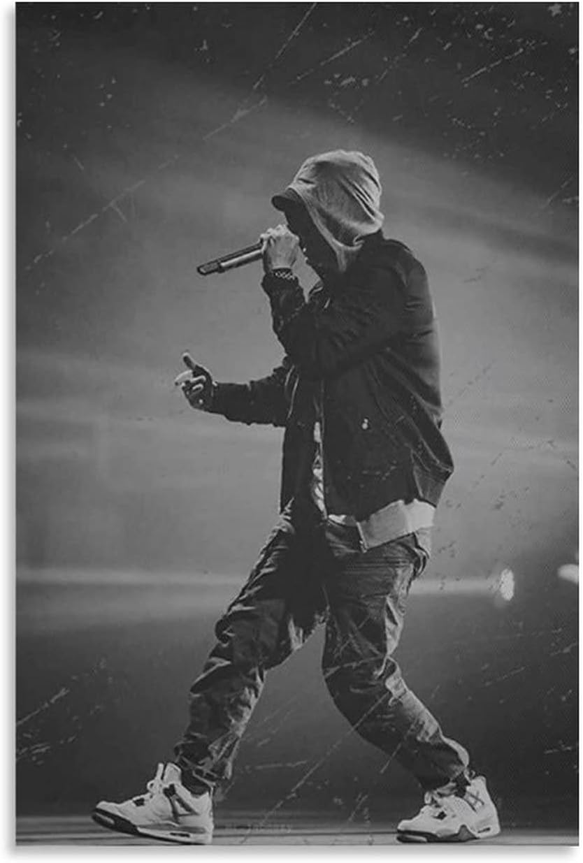 Eminem Poster Canvas Art Poster Canvas Wall Art Decoration Prints for ...