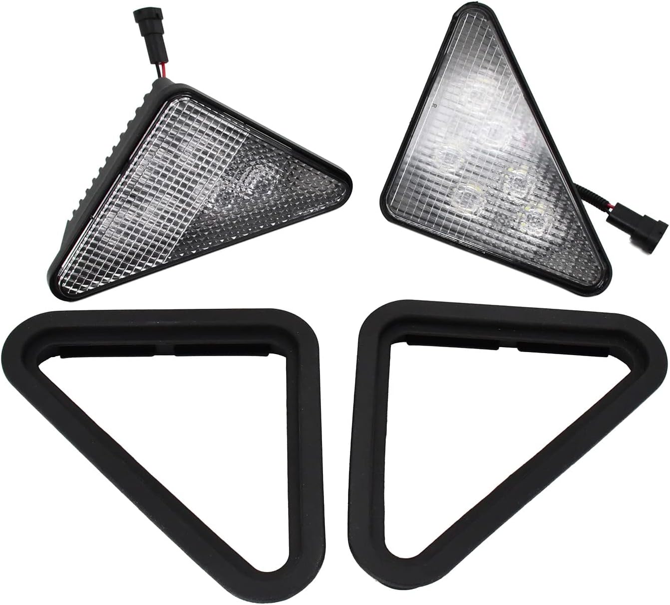 Amazon.com: Notonmek New 7259523 Led Headlight Kit 7259524 12V 24W ...
