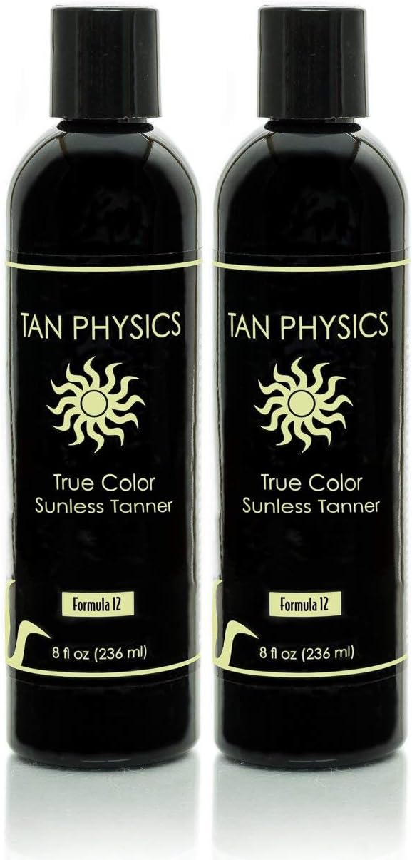 Amazon.com : Lot of 2 Tan Physics True Color Sunless Self Tanner ...
