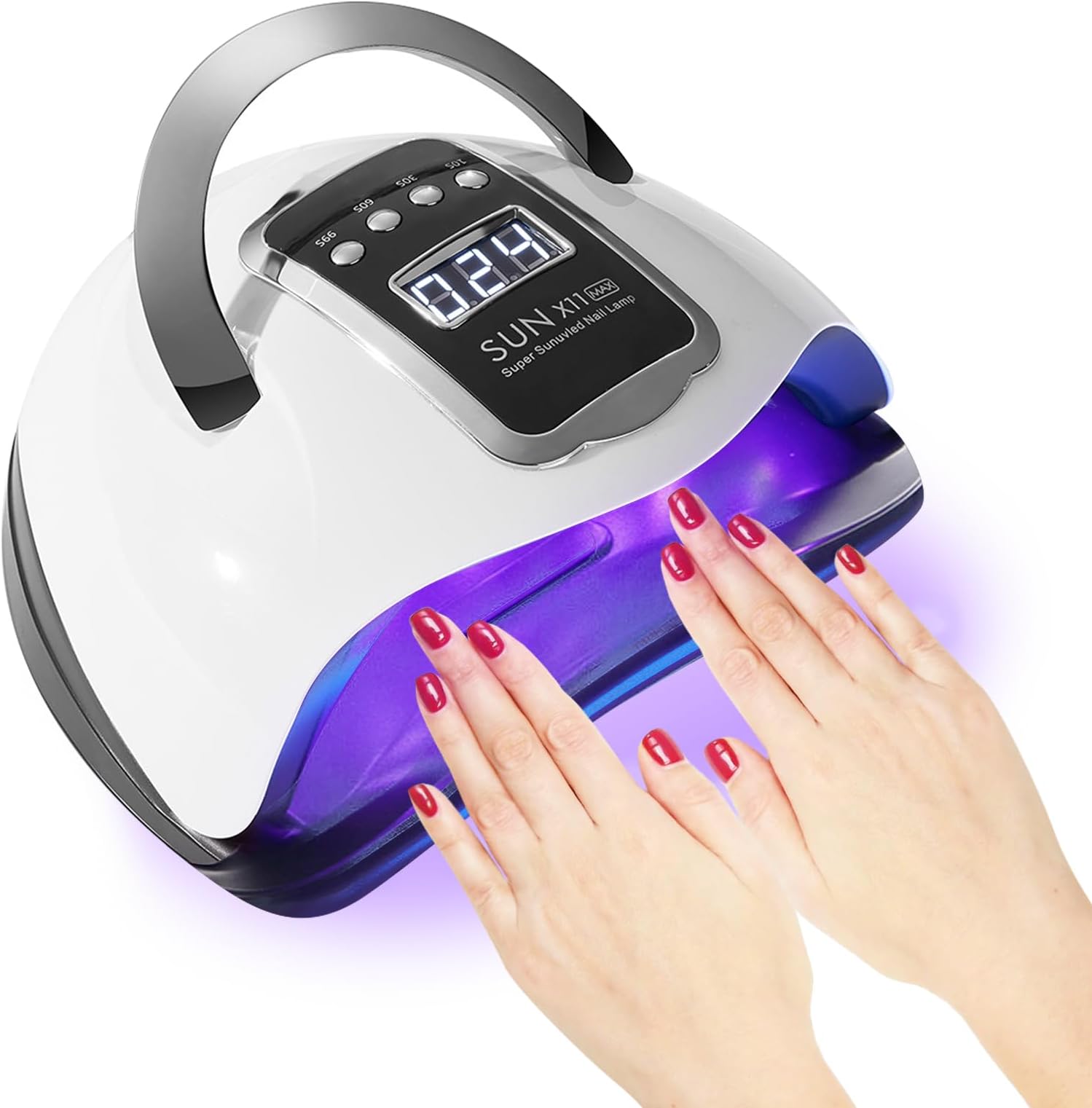 Amazon.com : 280W UV LED Nail Lamp, Professional UV Light for Nails ...