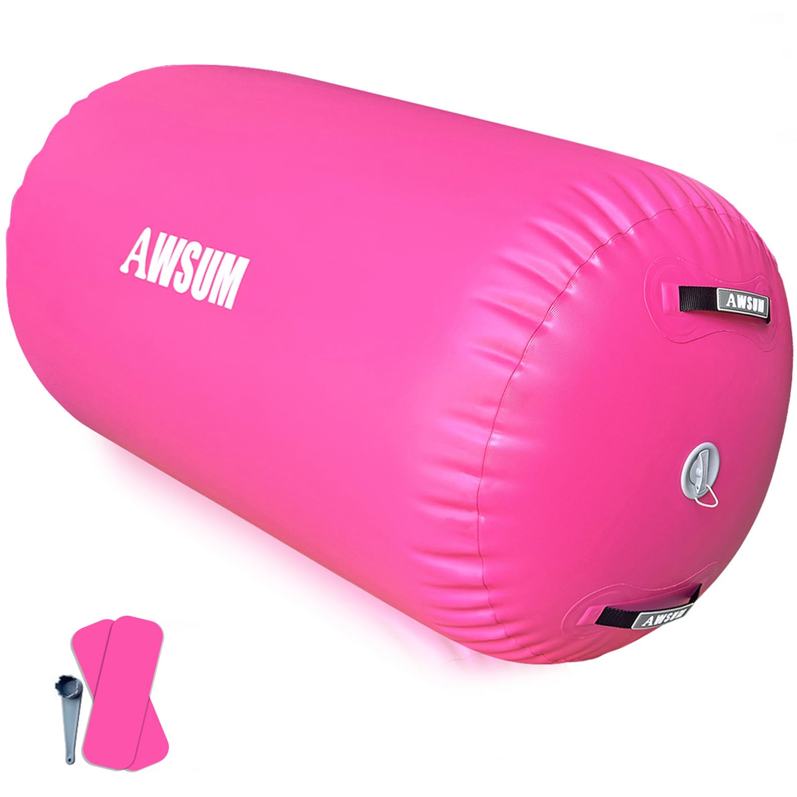 Snapklik.com : Air Roller Gymnastics Barrel Inflatable Tumbling Mat ...