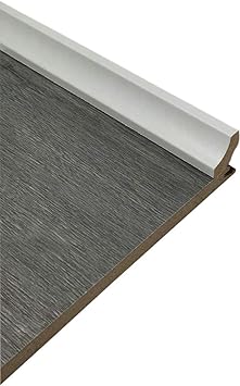 Royale - White Scotia/Laminate Floor Beading & Skirting - 2.4m Lengths ...