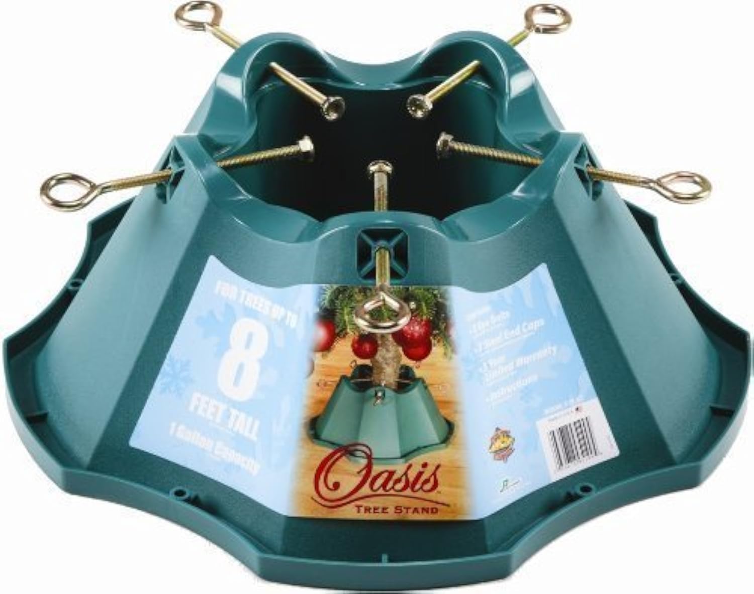 Amazon.com: Handythings Christmas Tree Stand, for Trees Up to 8-Feet, 1 ...