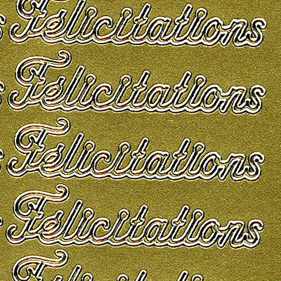 Amazon.com: Ecstasy Crafts Deco Stickers-Felicitations : Toys & Games