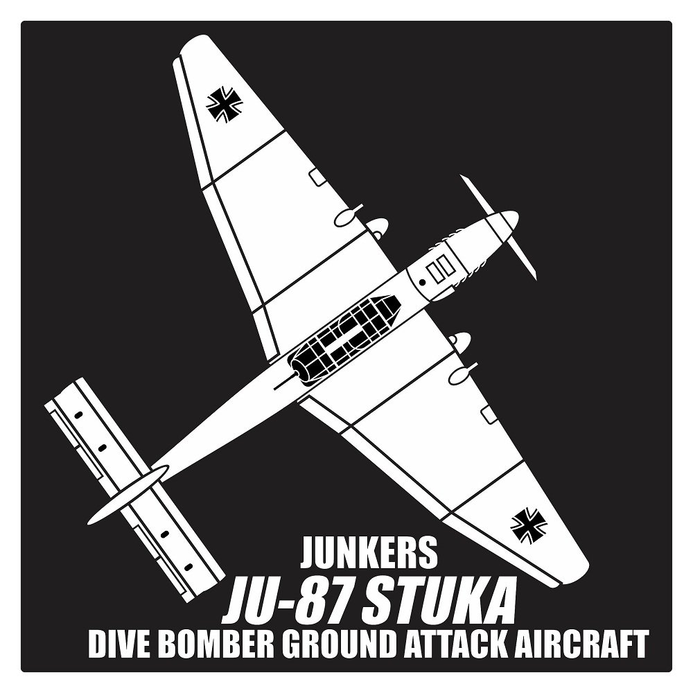 Buy Junkers JU-87 Stuka Die Cut Decal Online at desertcartINDIA