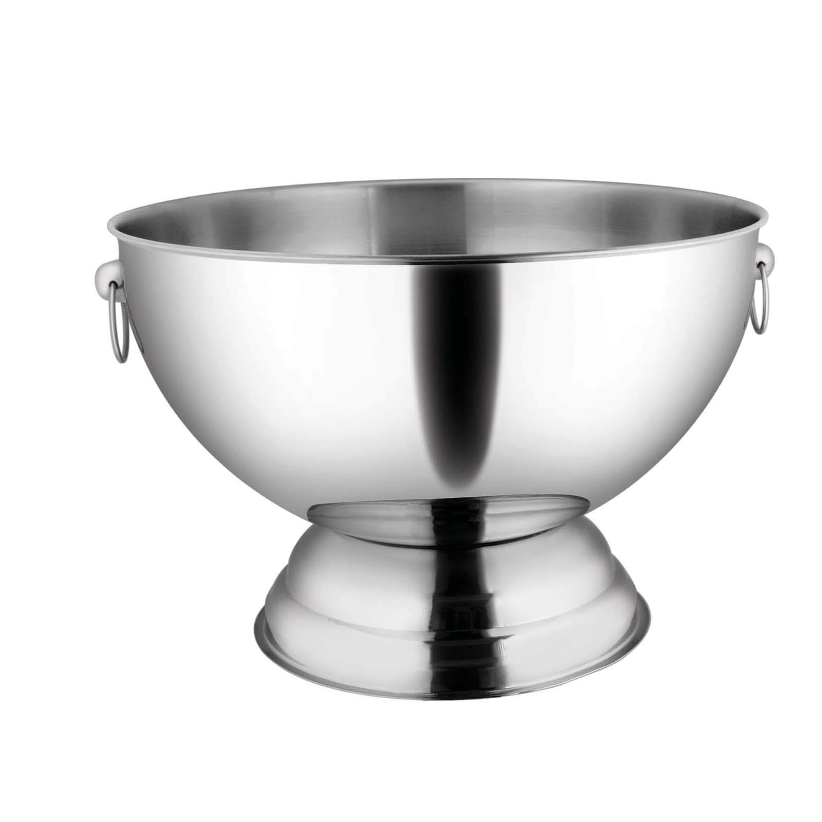 Amazon.com | Winco SPB-35 Stainless Steel Punch Bowl with Handles, 3.5 ...