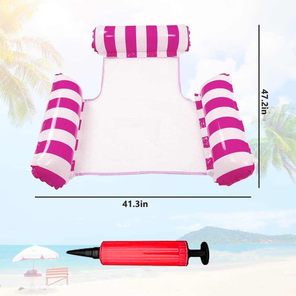 Pool Float Hammock , Lilo Pool Inflatables for Adults Water Hammock ...