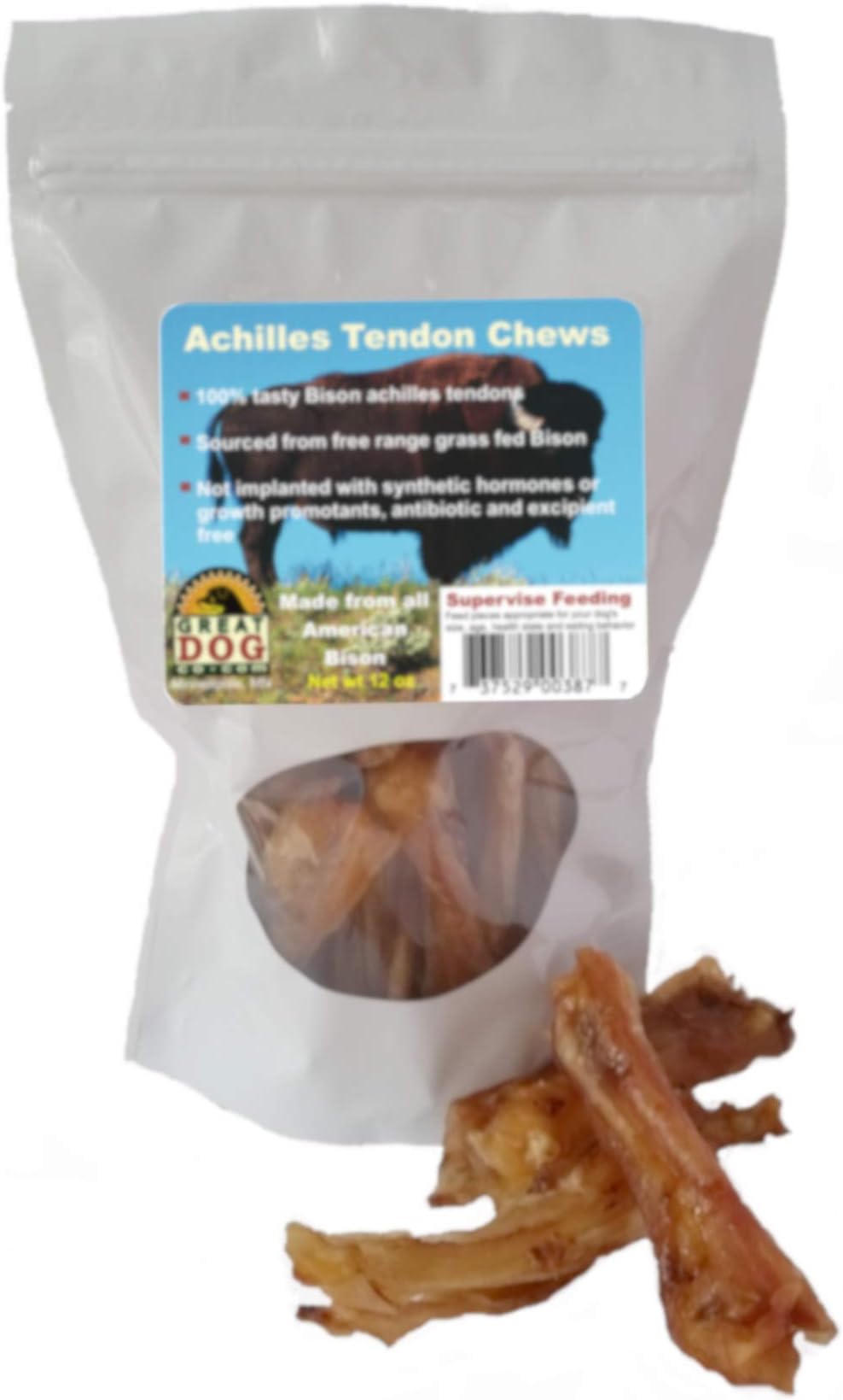 Amazon.com : Rawhide Free Dog Chews are Long Lasting and Made from 100% ...