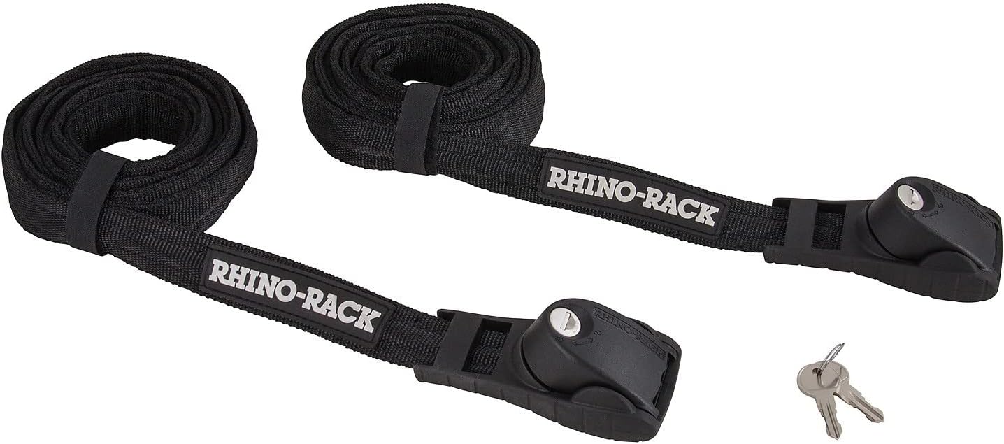 Amazon.com : Rhino Rack RTD35L Rapid Locking Straps (3.5m / 11.5ft ...