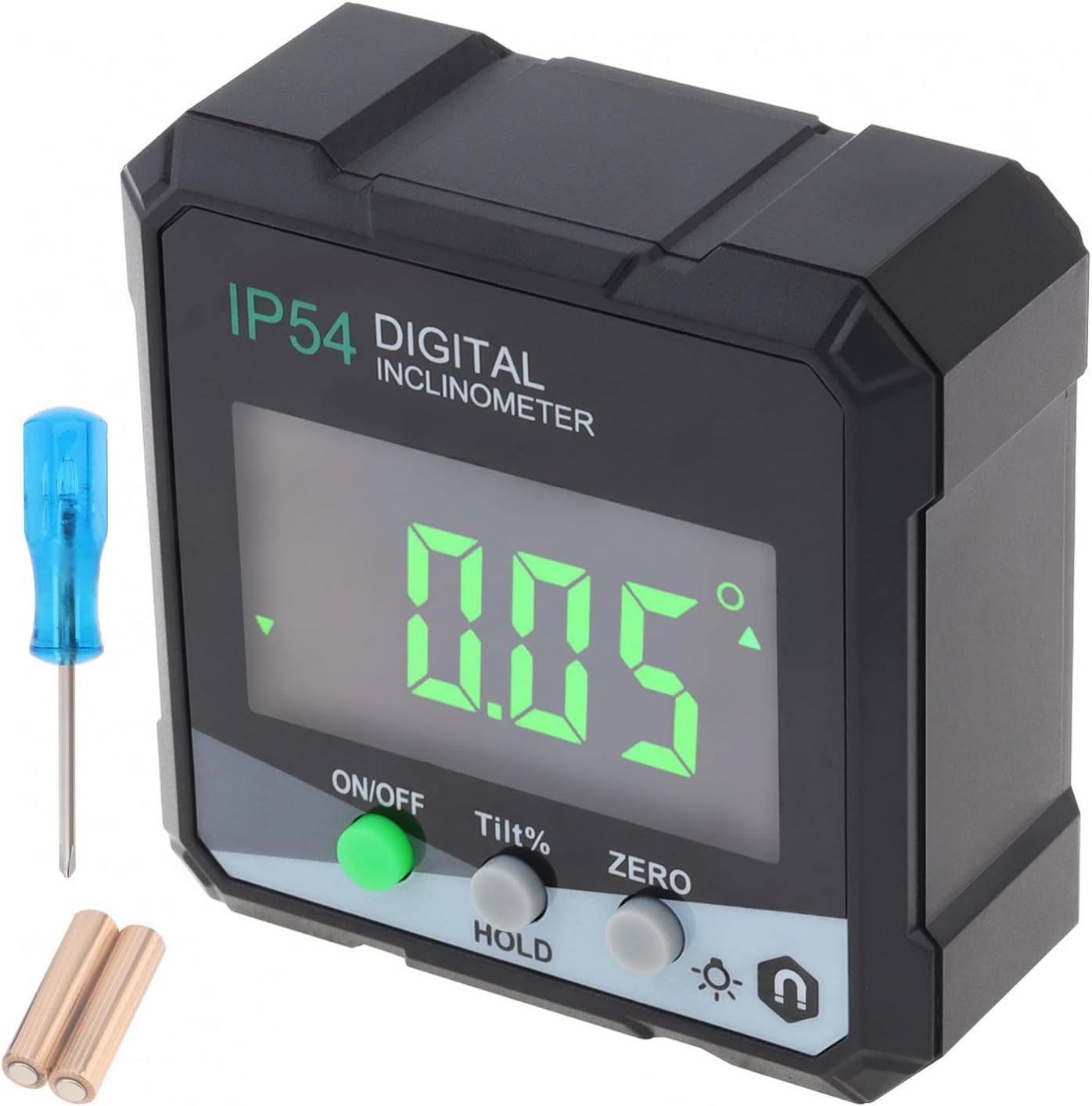 Digital Angle Finder Gauge Magnetic Protractor Inclinometer Angle Cube ...