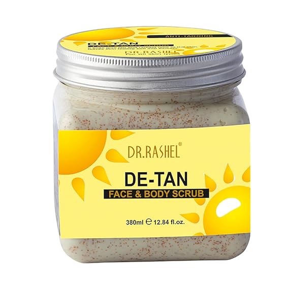 Buy DR.RASHEL De-Tan Scrub For Face & Body (380 Ml) | Revitalizing Tan ...