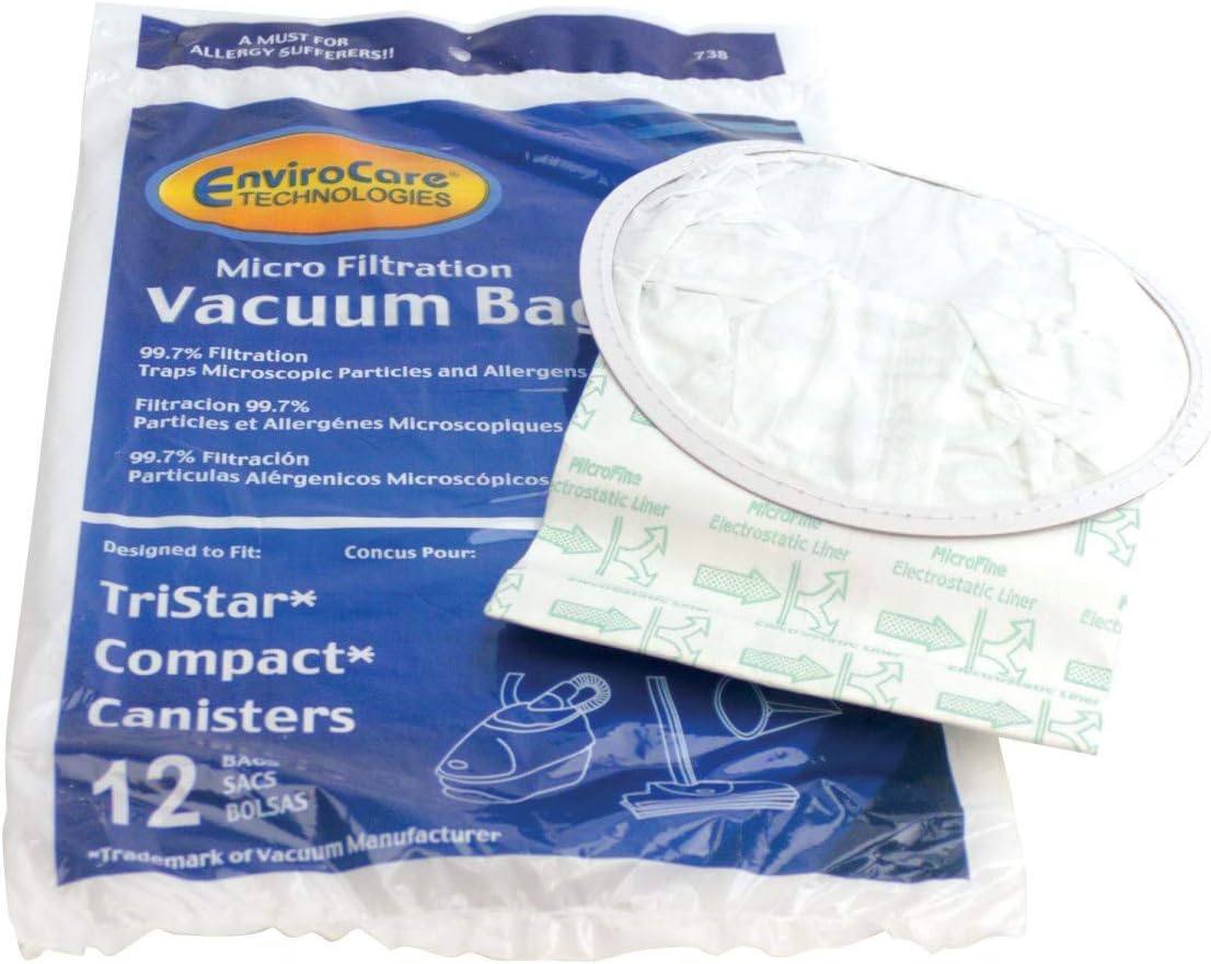 Amazon.com - Tristar/compactpaper Bag, Compact Tank Microfilter Env 12pk