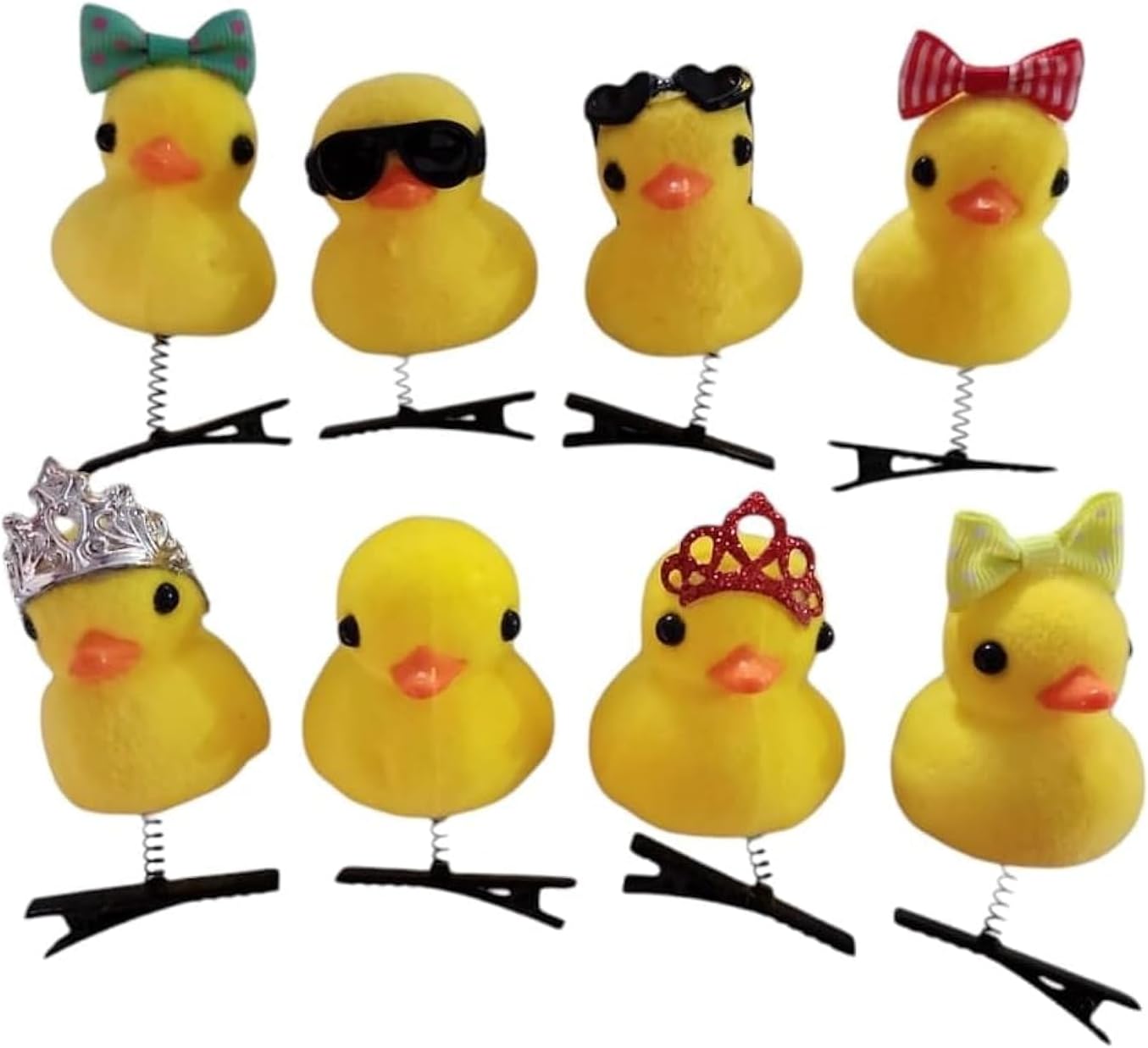 Amazon.com : Generic Duck Hair Clip (9 units) - Lightweight, Fun, and ...