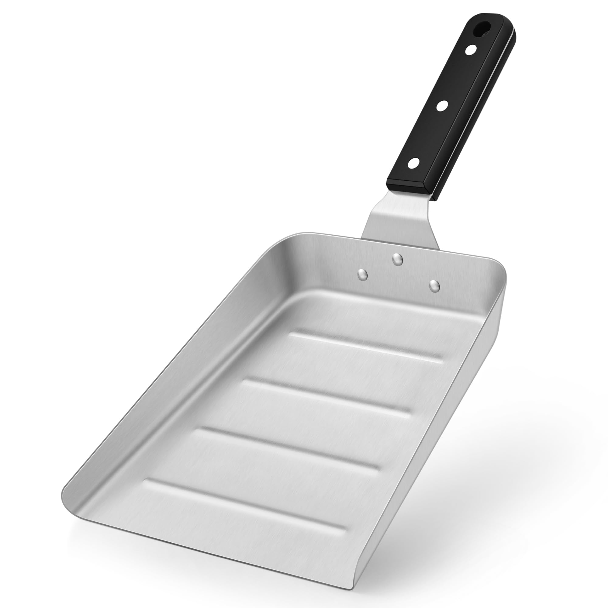Amazon.com: Large Griddle Food Scoop, Joyfair Metal Spatula Turner for ...