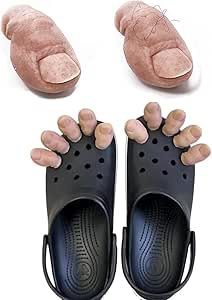 Amazon.com: Funny Shoes Toes Charms, Big Croc Toe Charms, DIY Croc Toes ...