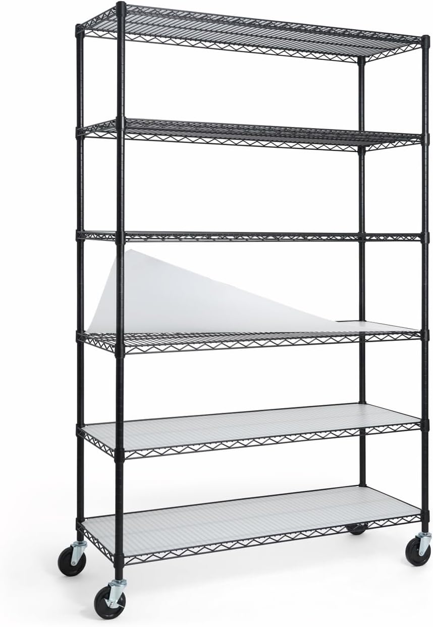 Amazon.com: CAPHAUS NSF Commercial Grade Heavy Duty Wire Shelving w ...
