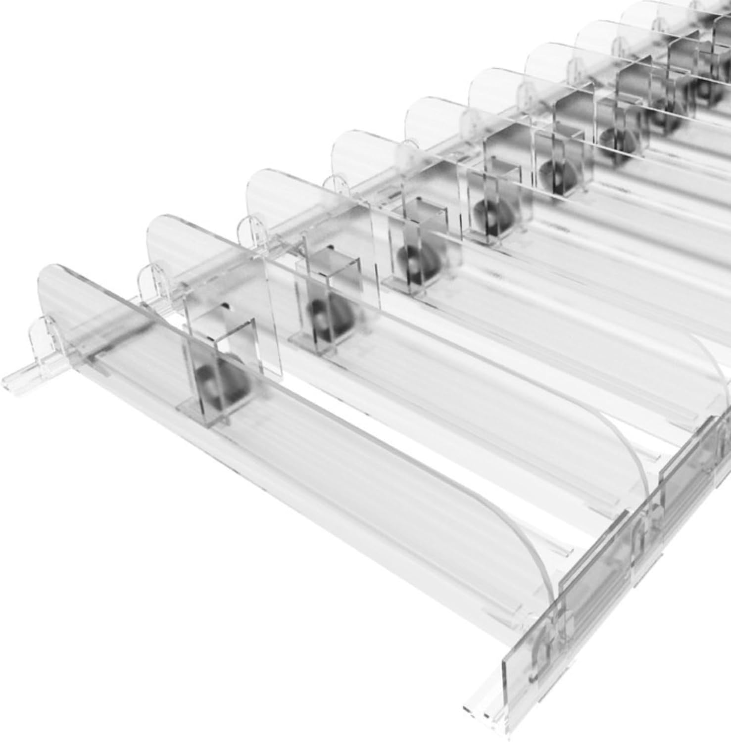 Amazon.com: Pack of 20 Shelf Pusher Spring Loaded Organizer, Product ...