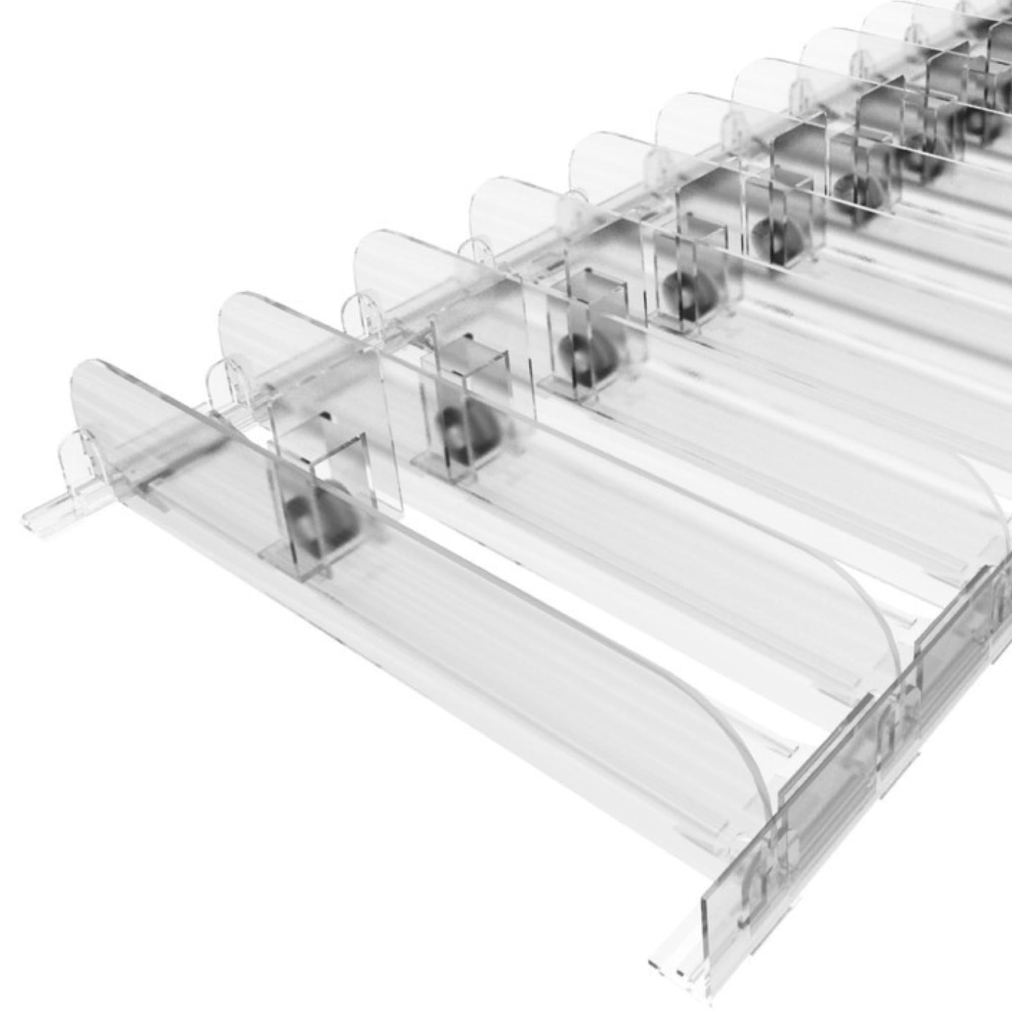 Buy Pack of 20 Shelf Pusher Spring Loaded Organizer, Product Display ...
