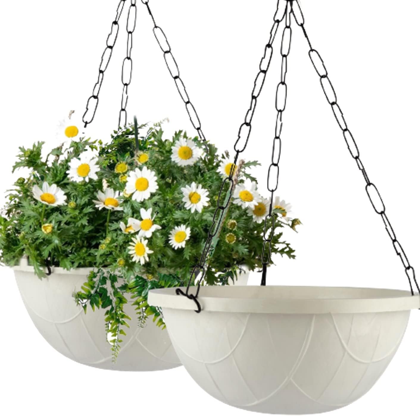 Tim Tim Agro 6 Inch Nursery Pots, 25 Packs Variety Plastic Flexible ...