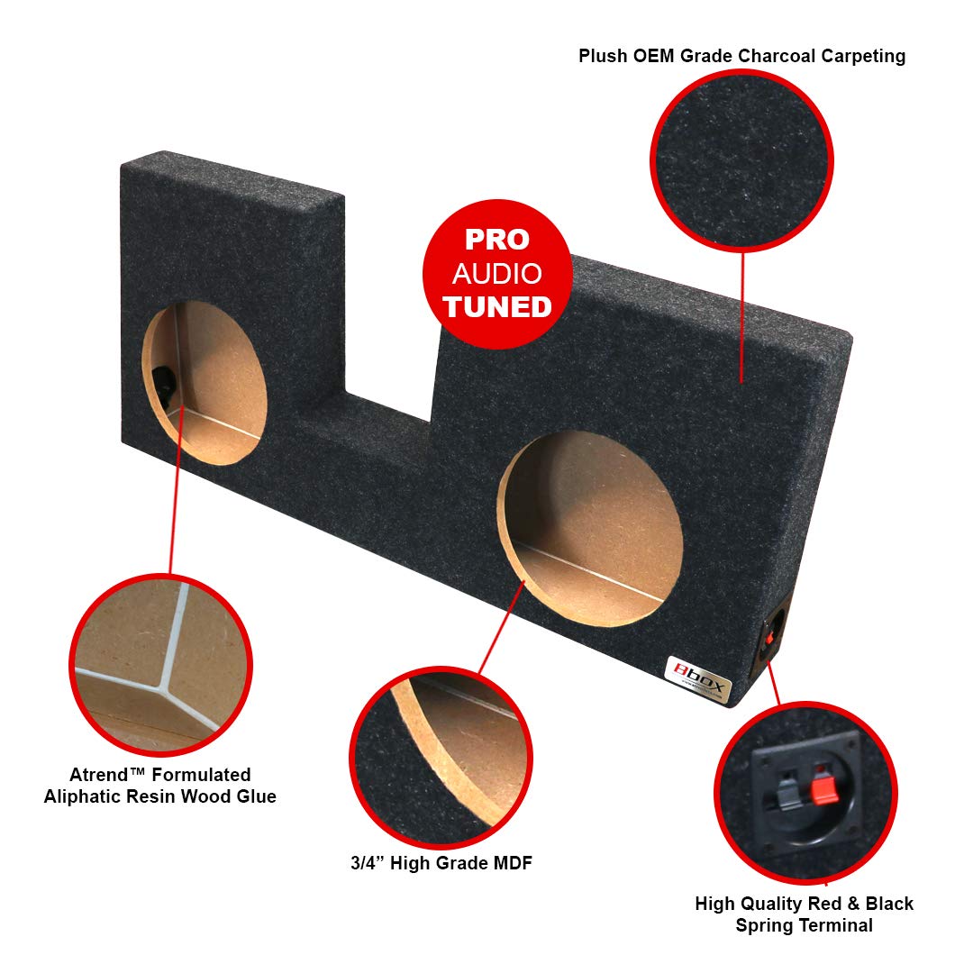 Bbox Dual Sealed 10 Inch Subwoofer Enclosure - Accu-Tuned Sealed ...
