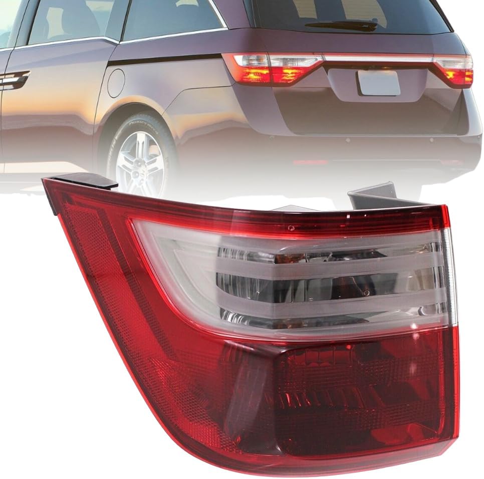 Amazon.com: UPPARTS Tail Light Assembly For 2011 2012 2013 Honda ...