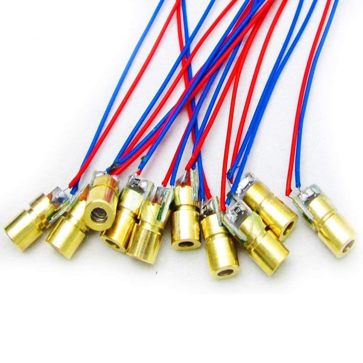 3V and 5V Adjustable Laser Tube Laser Head, Copper Head, 6MM Outer ...