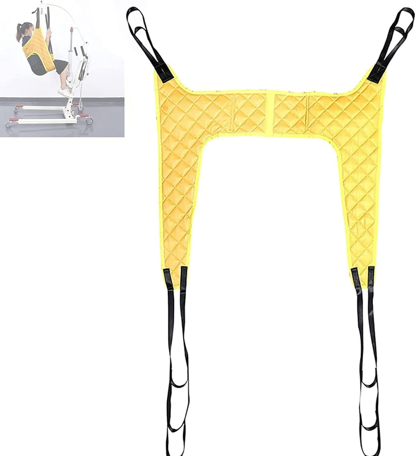 Amazon.com: CEEBUS Toileting Hoist Sling, Sling Patient Lift,Full Body ...