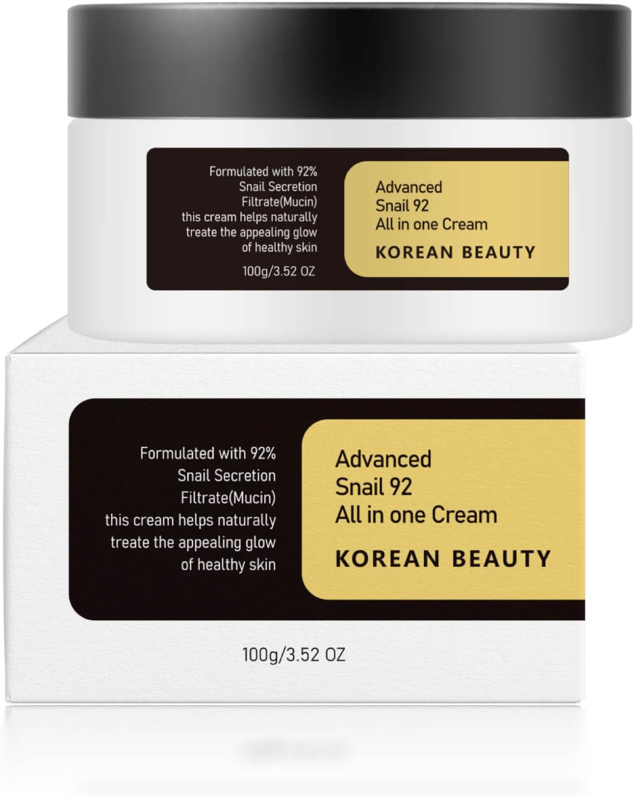 Amazon.com: COSRX Snail Mucin 92% Moisturizer, Daily Repair Face Gel ...
