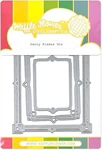 Amazon.com: Waffle Flower Fancy Frames Die : Arts, Crafts & Sewing