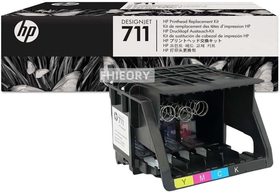 Amazon.com: FHIEORY Genuine New 711 DesignJet Printhead Replacement Kit ...