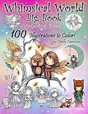Whimsical World Coloring Book: Fairies, Mermaids, Witches and More ...