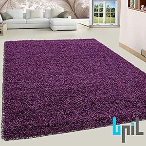 BPIL SHAGGY RUGS SOFT PLAIN Thick 5CM TWISTED PILE ANITSKID SMALL ...
