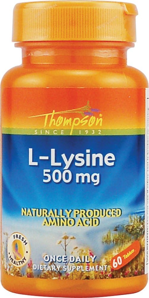 Amazon.com: L-Lysine Thompson 60 Tabs : Health & Household