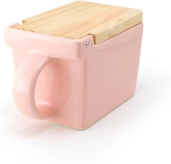 Amazon.com: ZERO JAPAN Kitchen Container Pink BST-17 PI Salt Box : Home ...