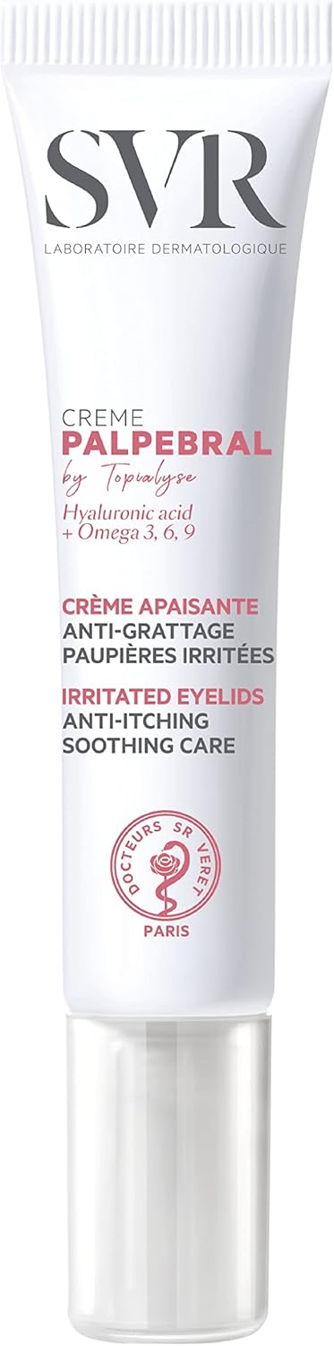 SVR PALPEBRAL Soothing, Steroid-Free, Anti-Itch Sensitive Eye Cream ...