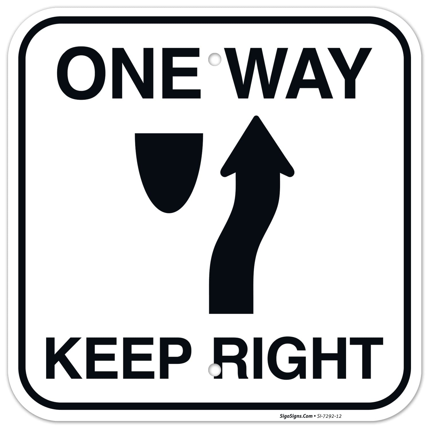Right Way Sign