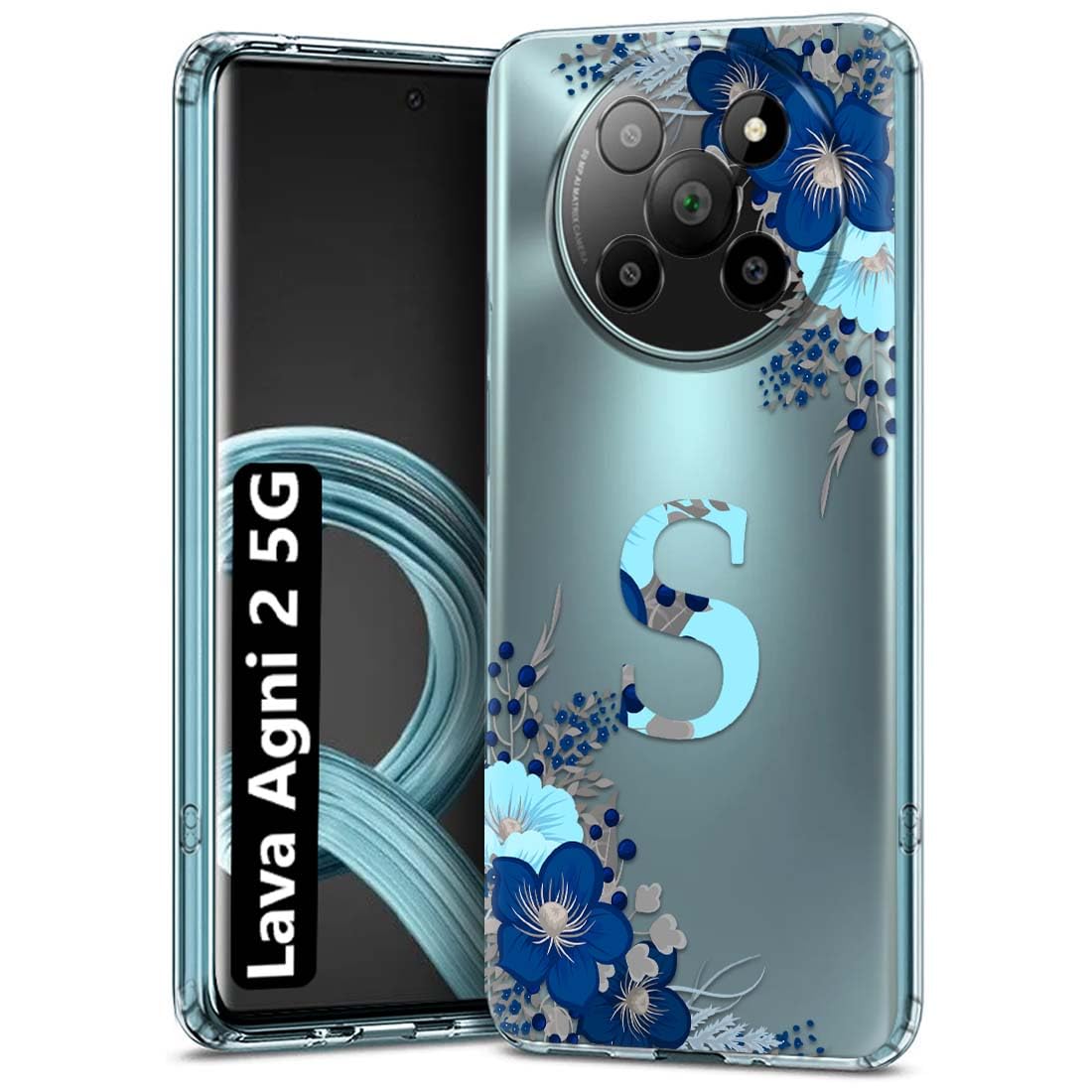 Fashionury Printed Back Cover Case Compatible for Lava Agni 2 5G Back ...